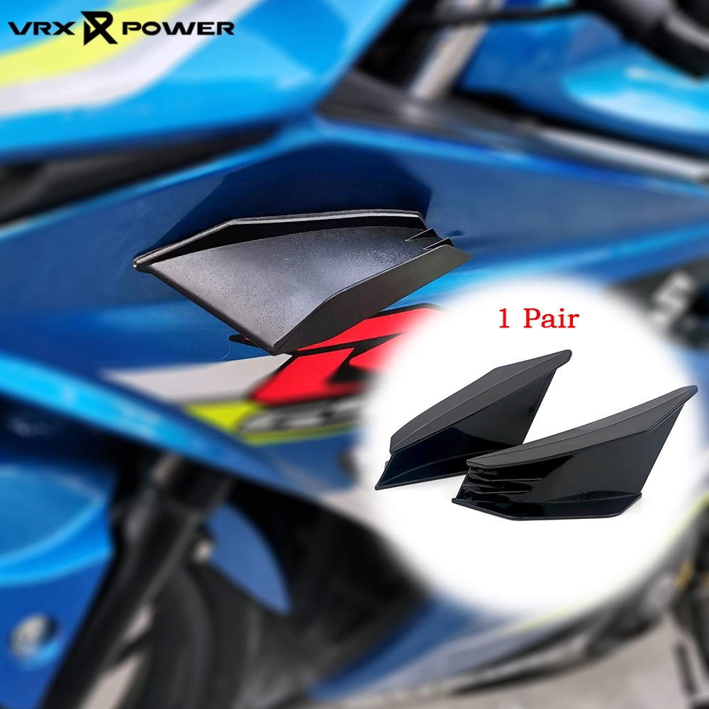 1 Pair Universal Motorcycle Winglets Small Aerodynamic Wingkit For NVX ...