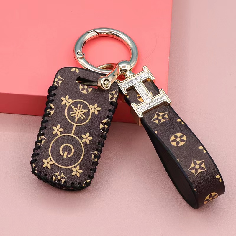 [New] For Yamaha NVX XMAX AEROX Remote Control Key Leather Case Kuntz ...