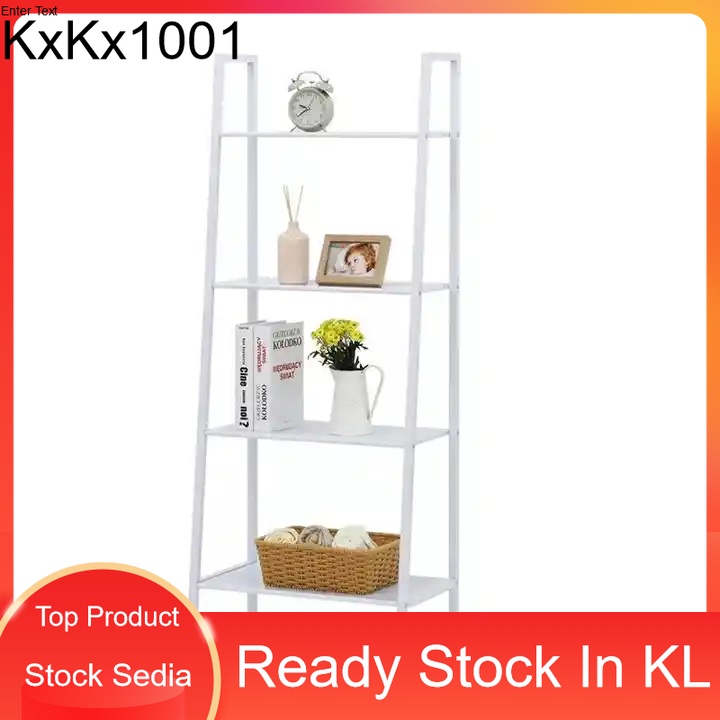 4 Tier Multipurpose Shelf Shelves Rack Rak Besi 60 x 35 x 150cm Home ...