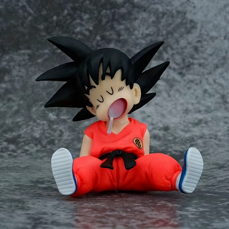 10cm Cute Wukong Anime Dragon Ball Z Gohan Figure Sun Goku Vegeta