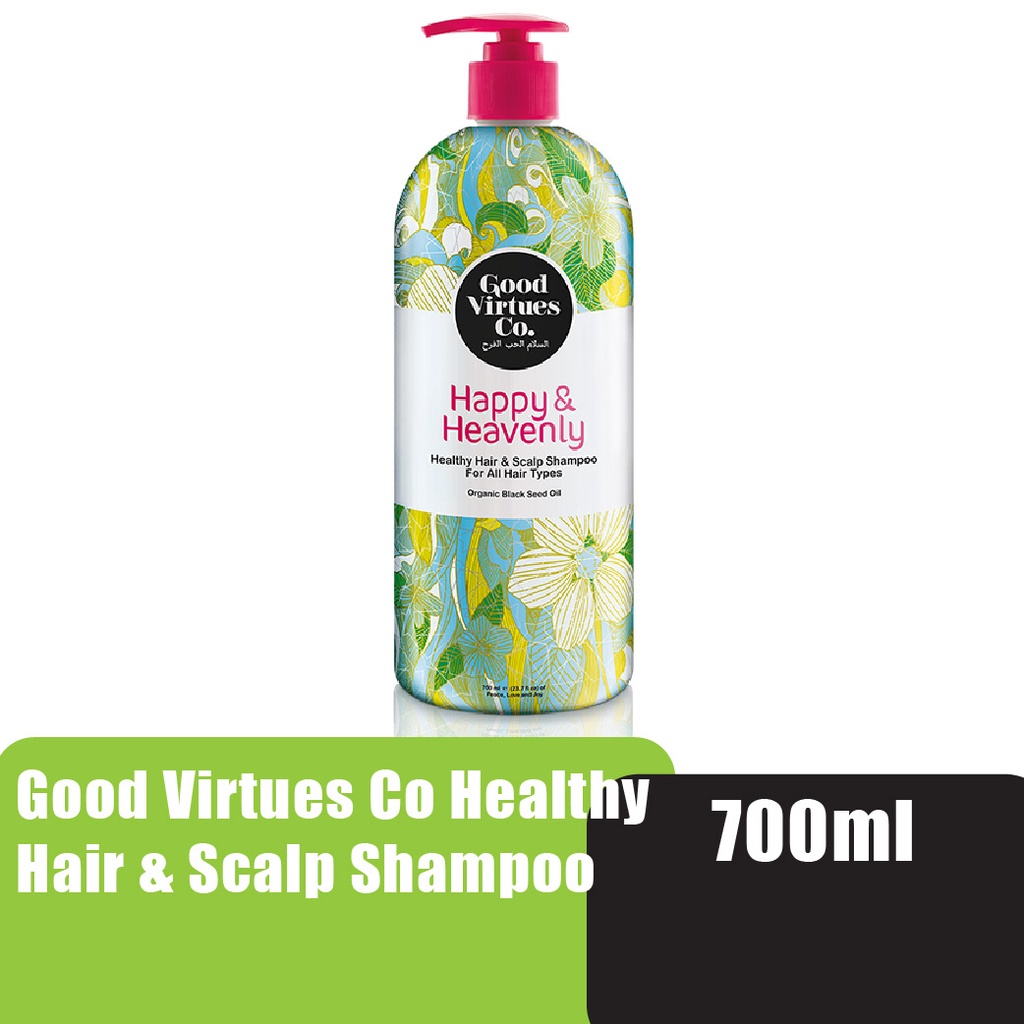 Good Virtues Co Healthy Hair And Scalp Shampoo For All Hair Types 700ml ...