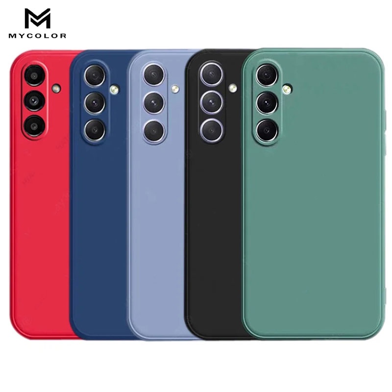 Soft Silicon Phone Case protects Camera For Samsung ss Galaxy A56 A36 A26 A17 A16 A07 A06 A55 ...
