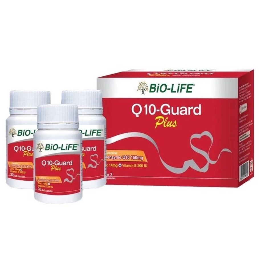 Bio-Life Q10 Guard Plus 150mg ( 3 x 30 Capsules ) | Shopee Malaysia