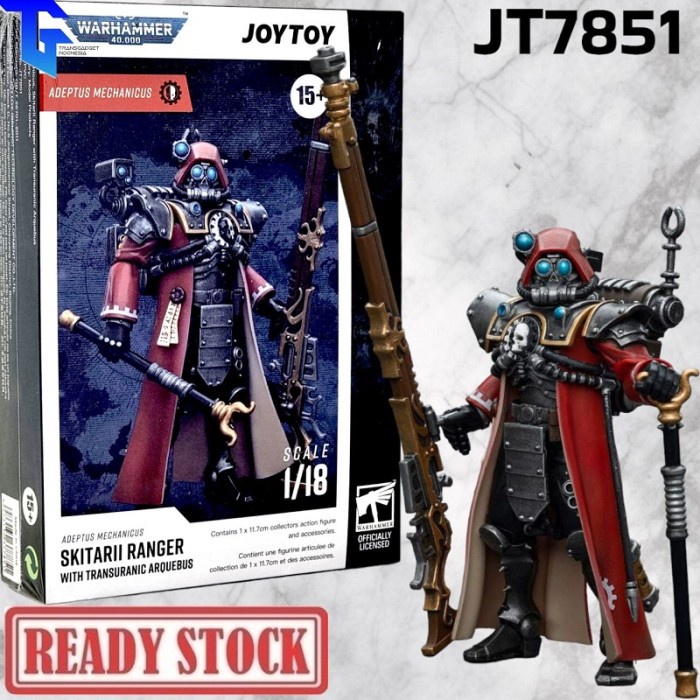JOYTOY 1/18 Warhammer 40K Adeptus Mechanical Skitarii Ranger Alpha ...