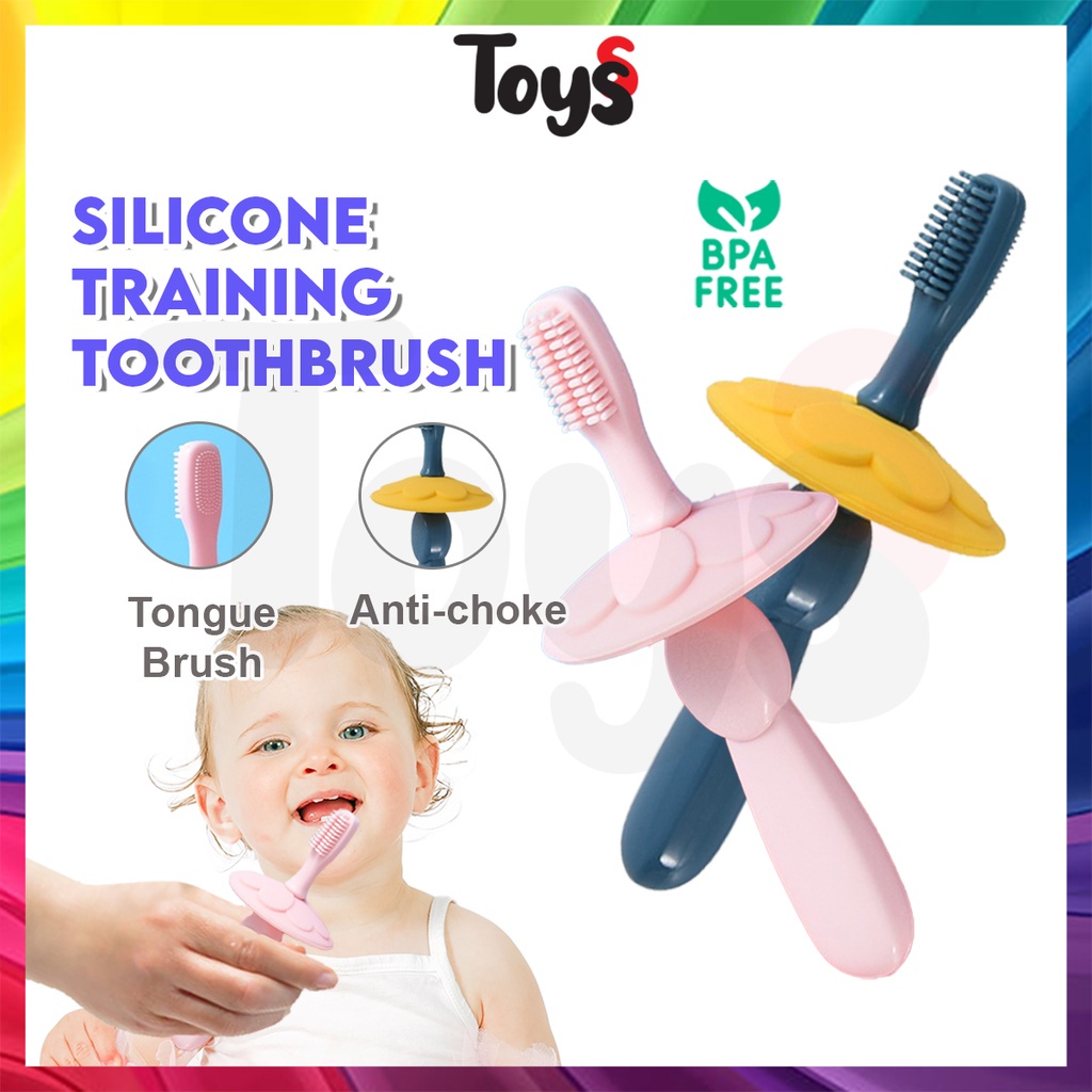 Toyss Soft Silicone Training Kids Toothbrush Kids Tooth Brush Children ...