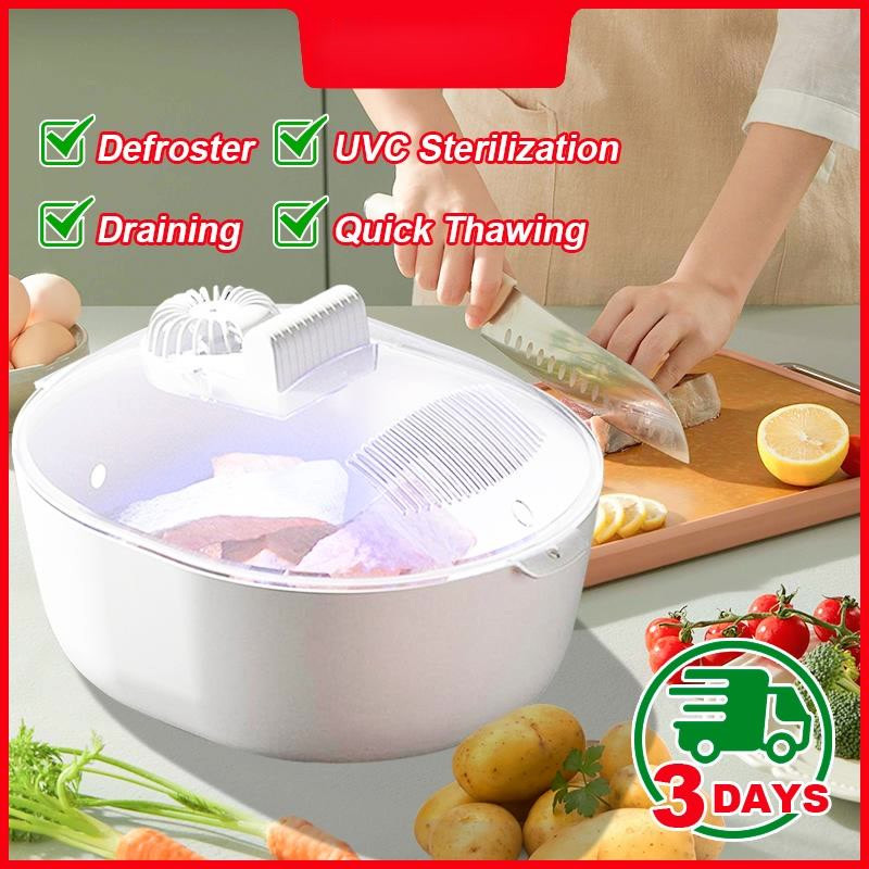 4 in 1 Defroster Multi-Functional Thawer Fast Food Thawing Box USB ...