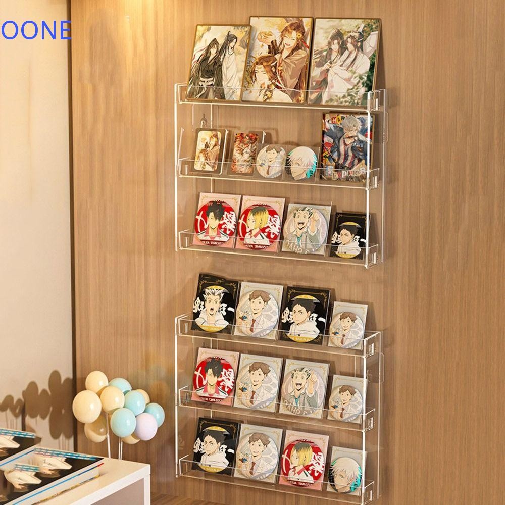 OONE Badge Display Rack, Acrylic Multi-Layer Peripheral Display Rack ...