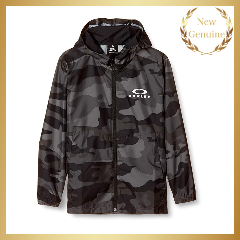 Oakley Boys' Enhance Wind Jacket YTR 1.0 - Available in Black Print and ...