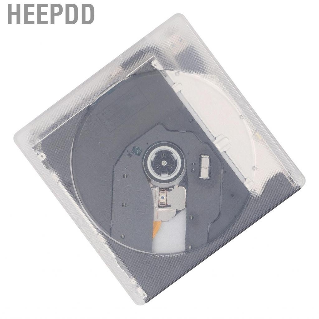 HEEPDD USB3.0 External Optical Drive Enclosure Type A C Port Removable ...