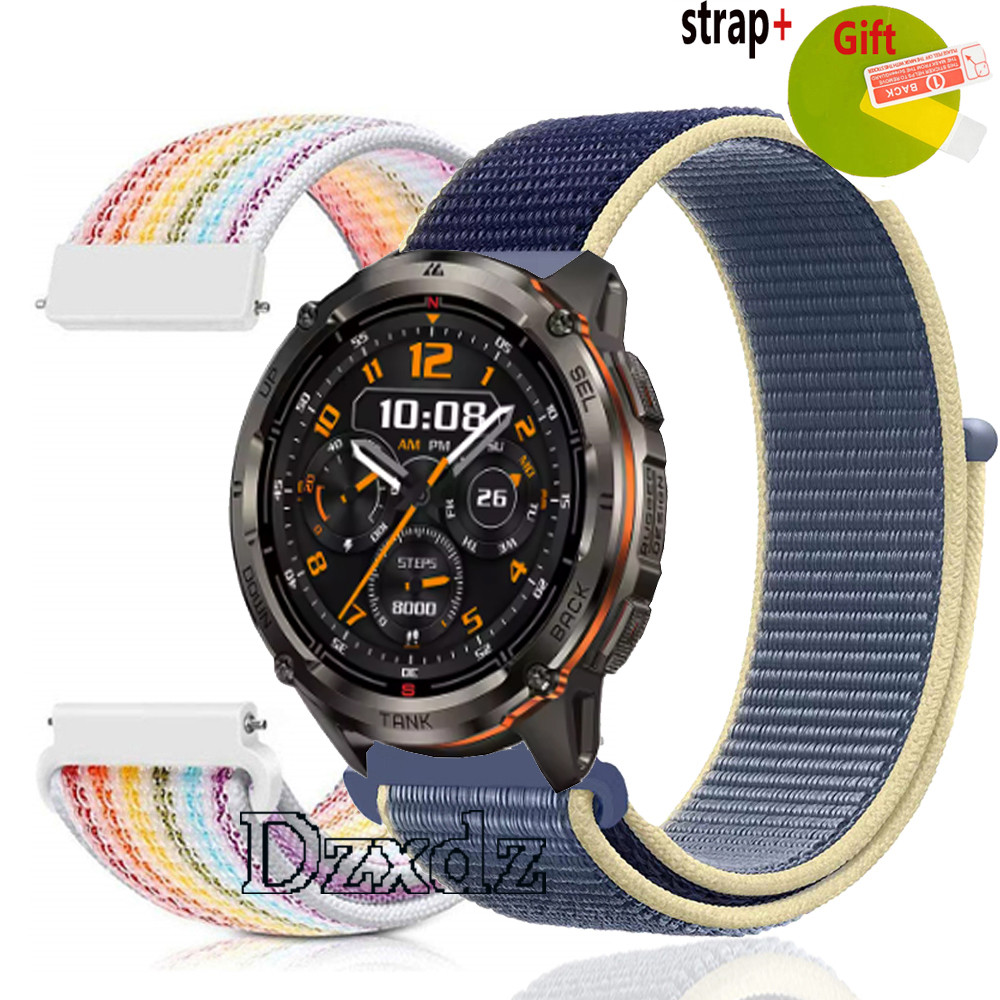For KOSPET TANK T3 ULTRA 2 Strap Nylon Loop Smart Watch Band Sport ...