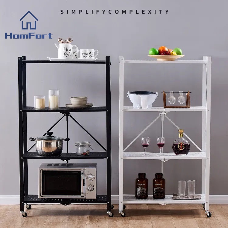 Living Room Rack Bedroom Floor-to-ceiling Free of Installation Storage ...