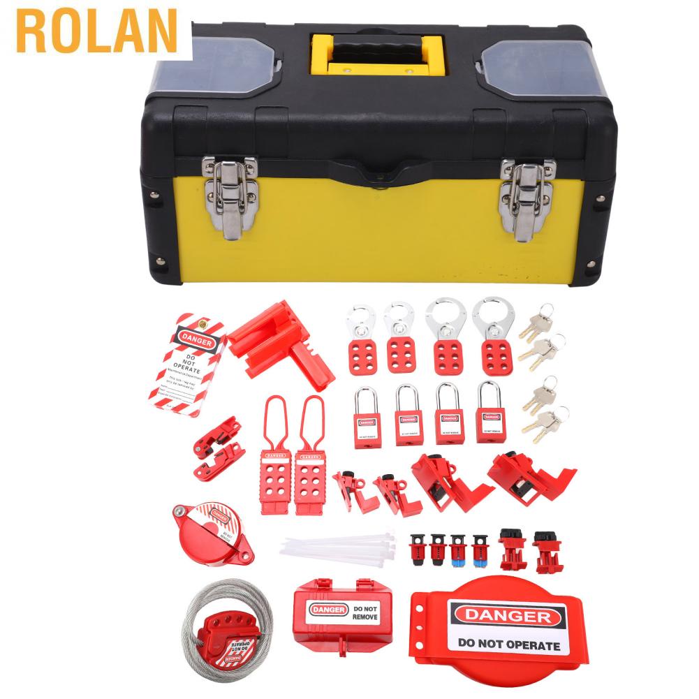 Rolan Lockout Tagout Kit - Safety Padlocks Loto Hasps Tags | Shopee Malaysia