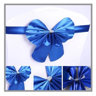 Reben Kerusi Banquet Elastic Chair Ribbon Bow Tie Riben Back Deco ...