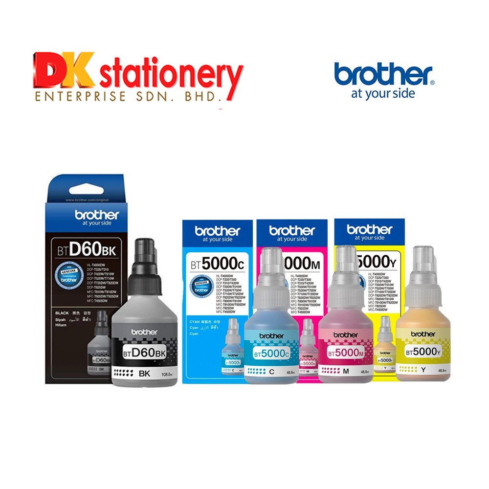 100% Original Brother Ink BTD60BK / BT5000 (with Box) | Shopee Malaysia