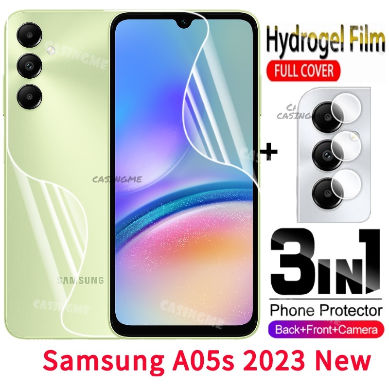 3in1 Front Back Full Cover Hydrogel Film For Samsung Galaxy A05s A 05 ...