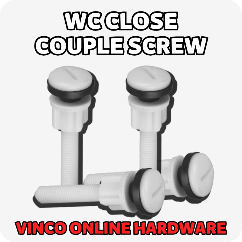 Cistern Tank Close Coupled Screw & Nut WC Close Couple Screw Bathroom ...