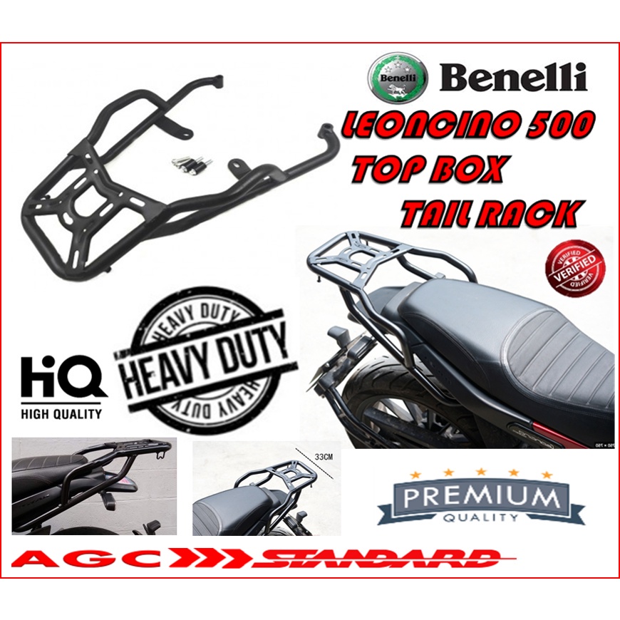 BENELLI LEONCINO 500 BJ 500 TOP BOX RACK HEAVY DUTY MONORACK STRONG ...