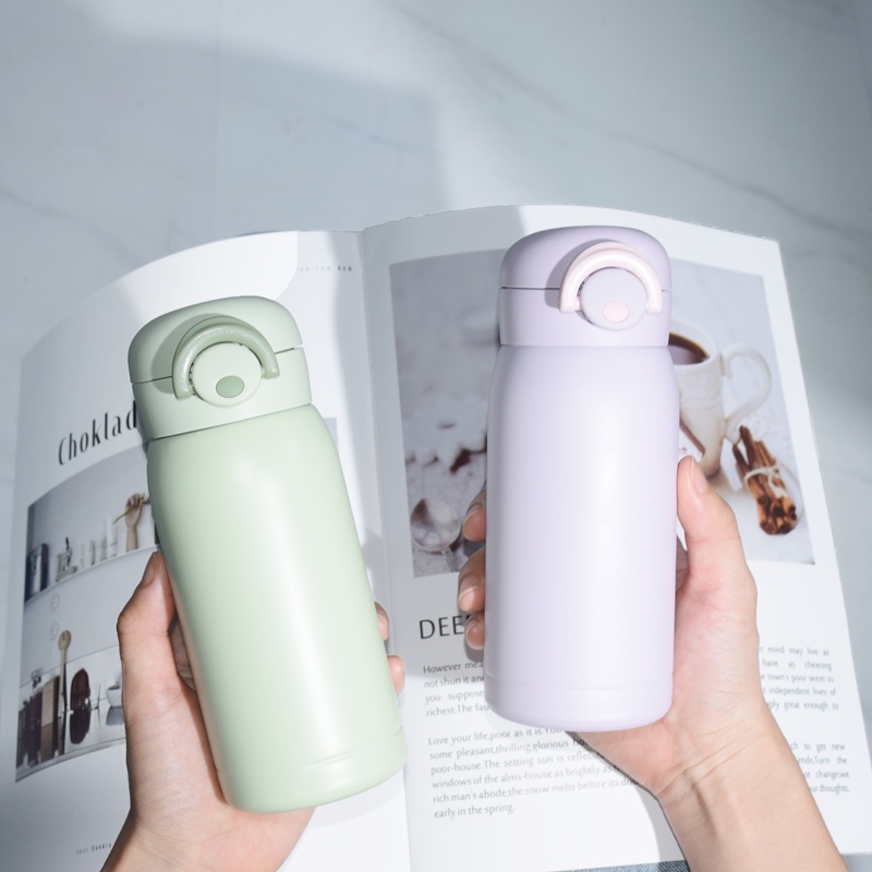 200ml/350ml Mini Tumbler Flask Cute Thermos Cup 304 Stainless Steel ...