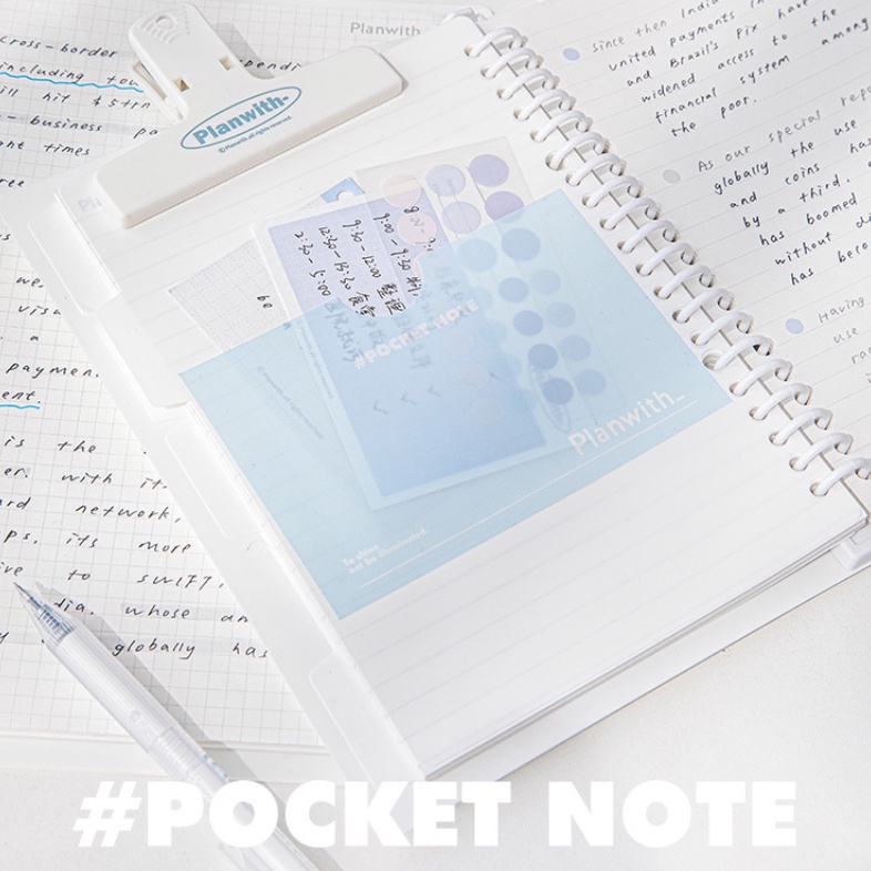 Cdaily|Pocket Storage Notes Writable Reusable Waterproof pet Notes Card ...