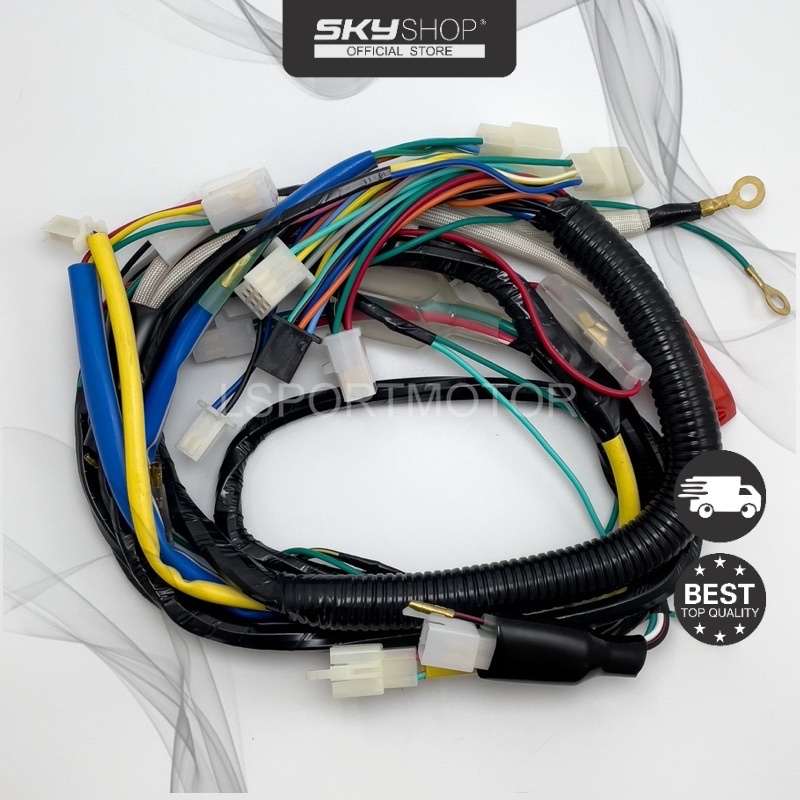 DEMAK EX90-NEW WIRING SET HARDNESS HARNESS WAYARING WAYERING WIRE (S ...