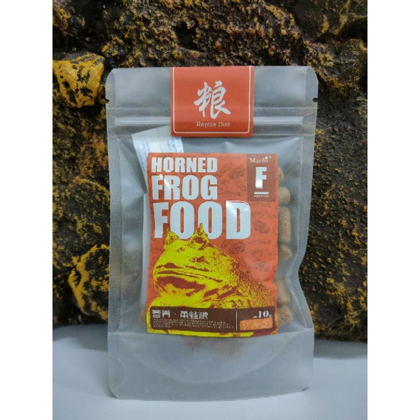 100g MACFN Probiotic Horned Frog Food / Reptile Diet / Food Pacman Frog ...