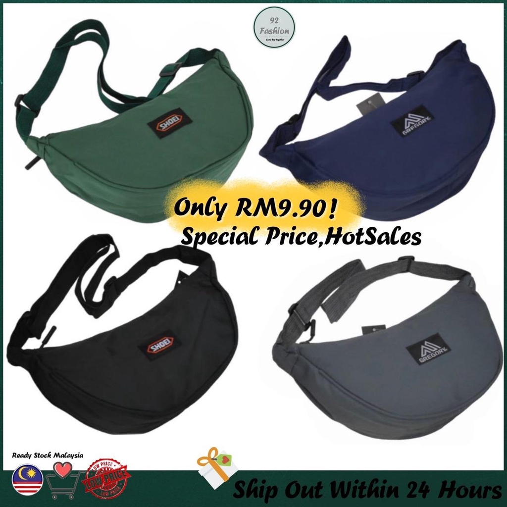 Unilo Shoulder Bag Men Crossbody Student Sling Beg Silang Lelaki Nylon ...