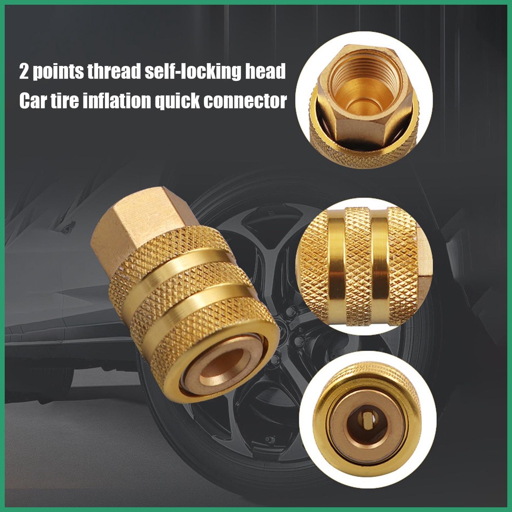 Locking Tire Chuck Air Chuck Tire Inflator Pump Hose Adapter Quick ...
