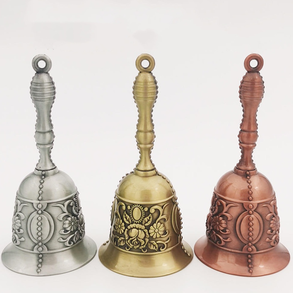 Retro Hand Call Bell Multi-Purpose Bells For Craft Wedding Decoration ...