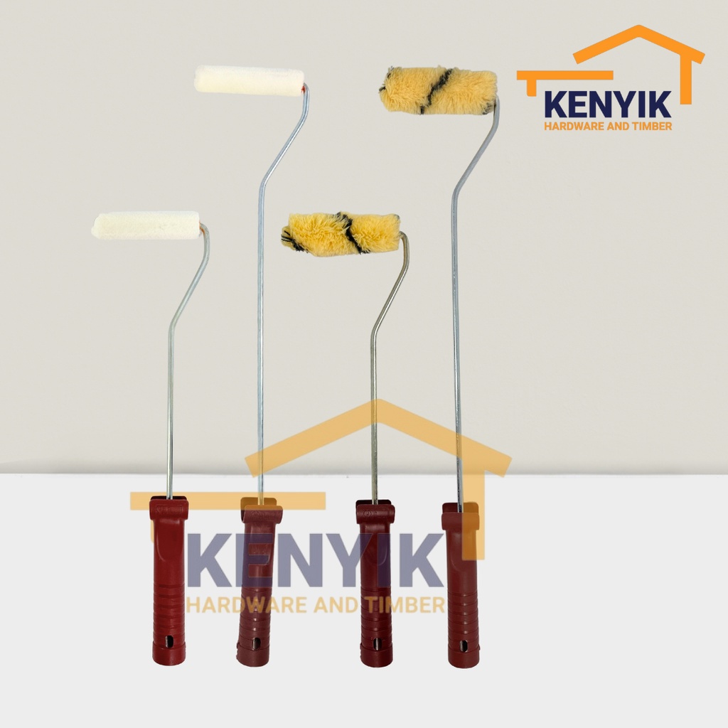 4" Paint Roller (Refill / Handle / Set) | Shopee Malaysia
