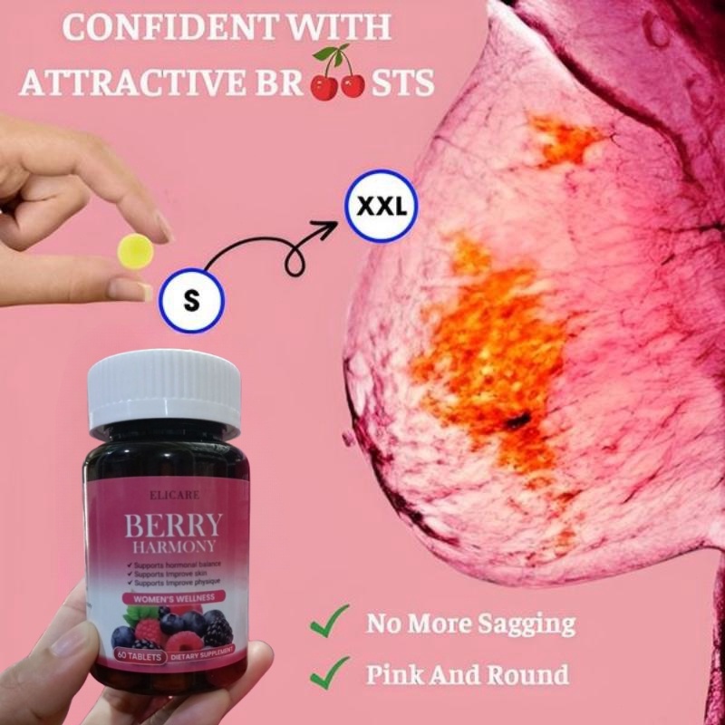 BERRY HARMONY Supplement WOMENS HORMONAL BALANCE, IMPROVED SKIN ...