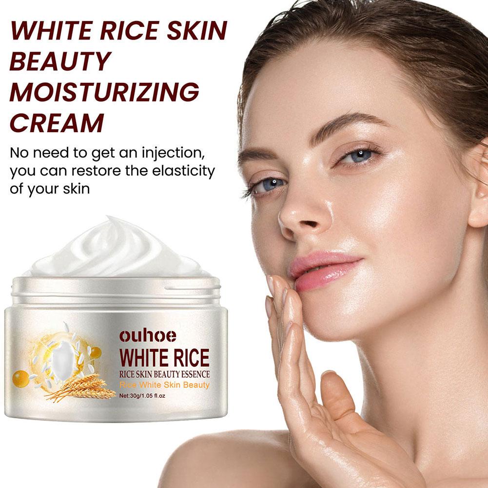 White Rice Anti Aging Whitening Cream Remove Wrinkles Nourishing ...