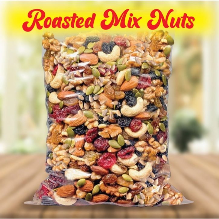 Nutty & Fruity Nuts Mixed nut Mix Nut kacang campur Jumbo Mix Daily ...