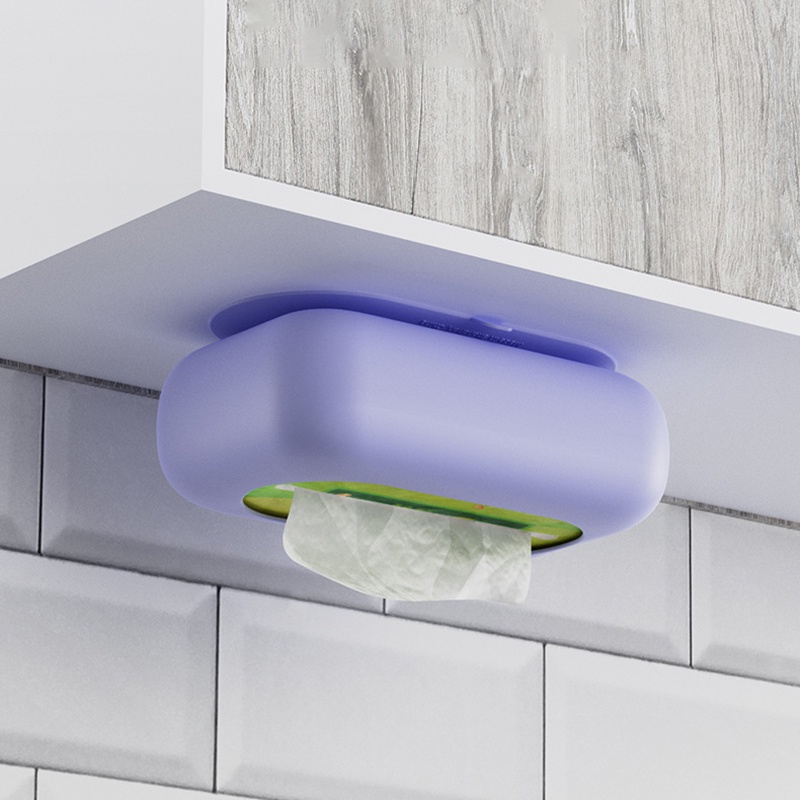 Suction Cup Napkin Storage Box Silicone Suction Cup Tissue Box Silicone ...