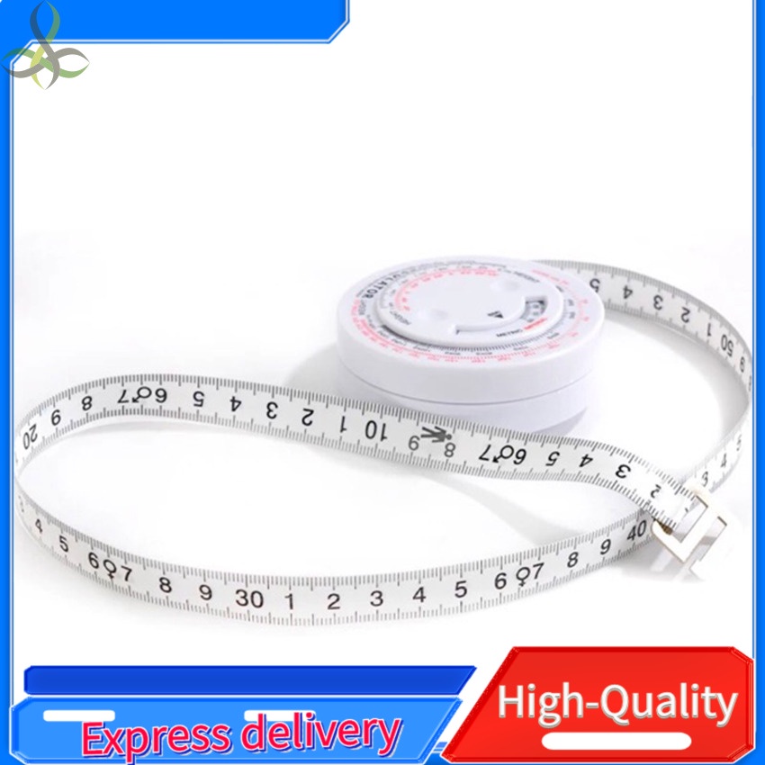 BMI Calculator Automatic Telescopic Tape Measure Body Measuring Tape ...