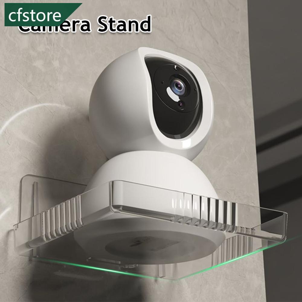 CFSTORE Punch Free Camera Stand Self Adhesive CCTV Holder Camera Rack ...