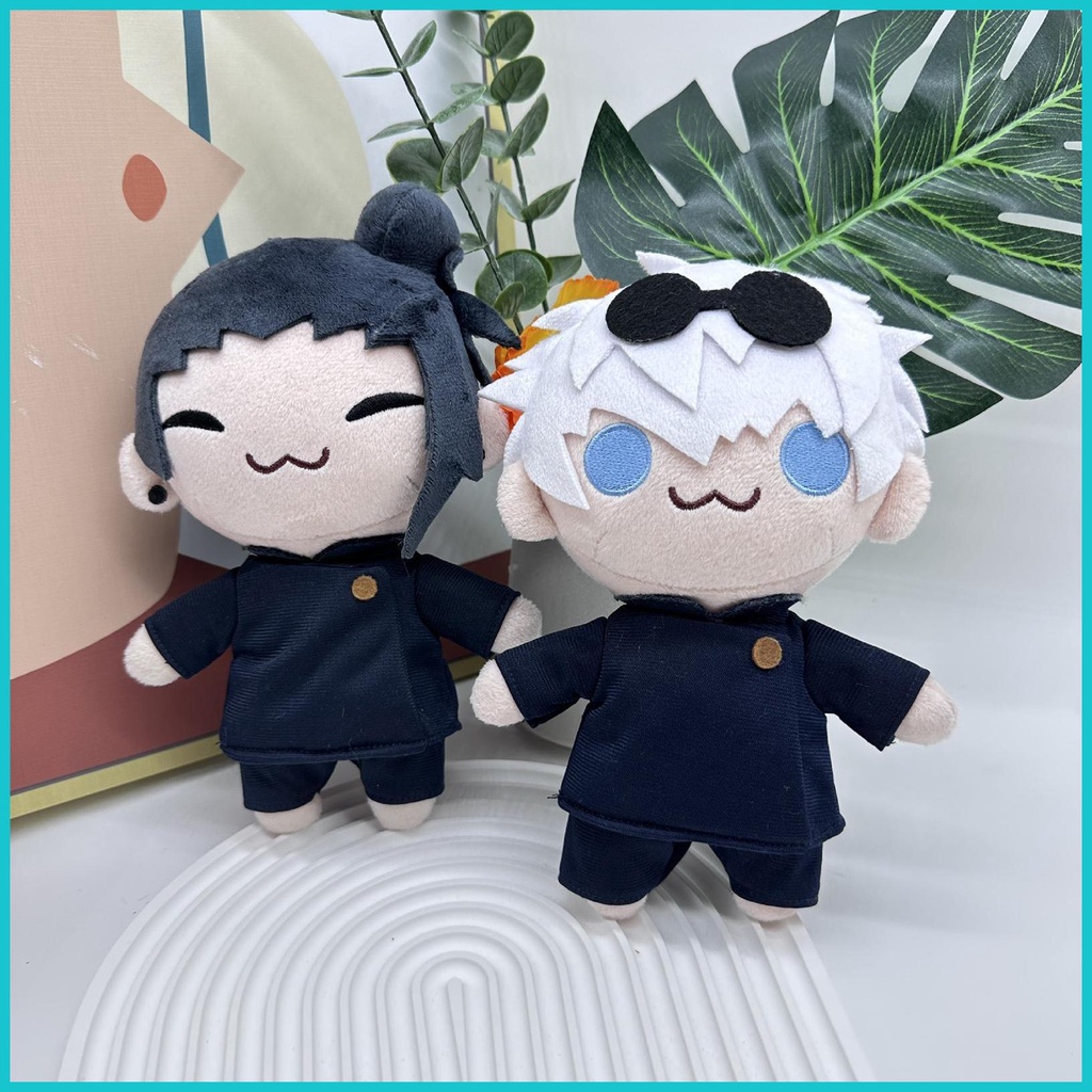 Anime Jujutsu Kaisen Plush Doll Gojo And Geto Plush Doll Stuffed Toy 21 ...