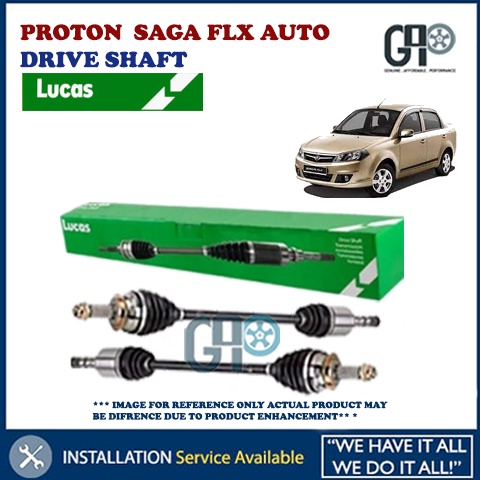 Proton Saga FLX AUTO Original LUCAS Drive Shaft DRIVESHAFT | Shopee ...