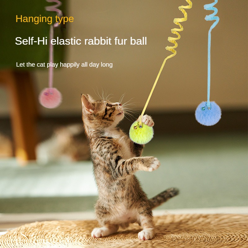 Funny Cat Feathered Cat Toy Pet Toys Crinkle Cat Toy Cat Wool Cat Funny ...