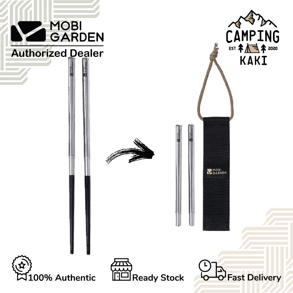 Mobi Garden Camping Portable Chopsticks Outdoor Picnic Fold Chopsticks ...