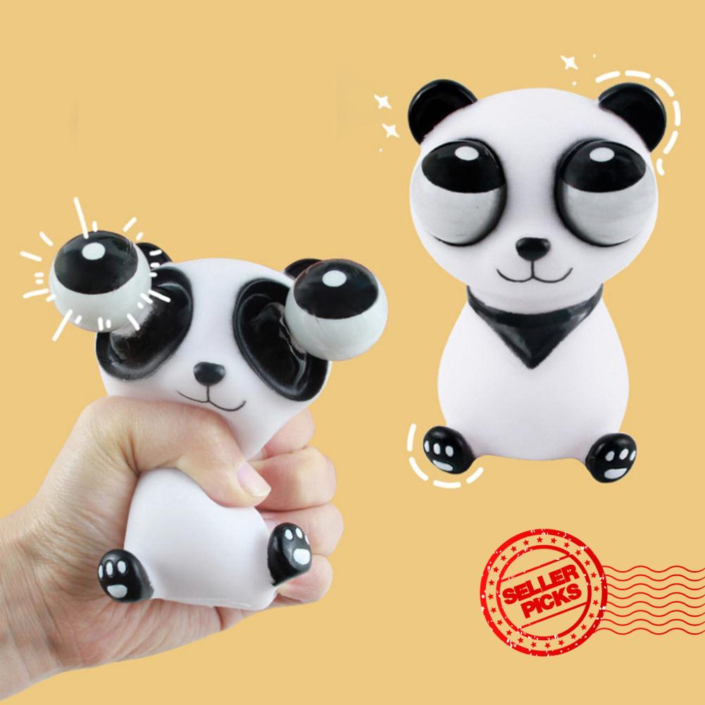 Eye Popping Panda Toy Eye Pop-Up Squeeze Toys For Kids Pop-Eye Relieve ...