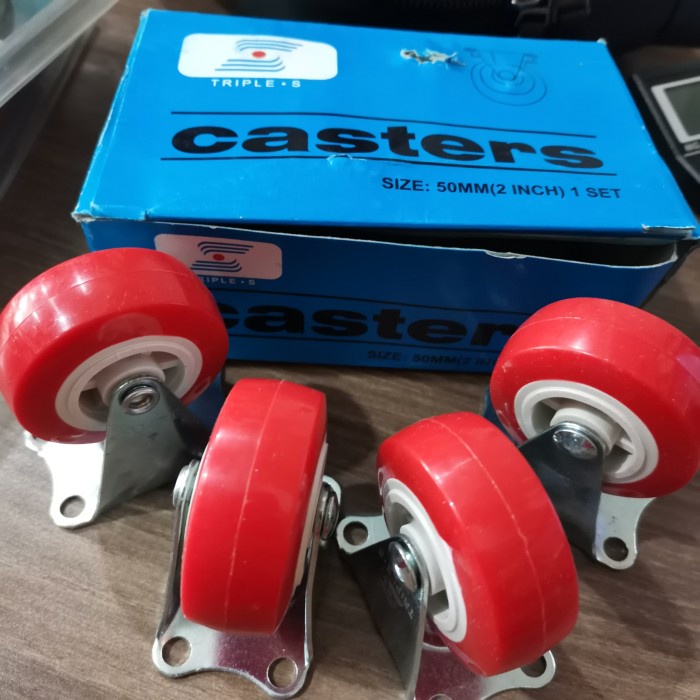 2 inch nylon wheels Dead caster wheels trolley wheels 4 pcs 2 inch ...