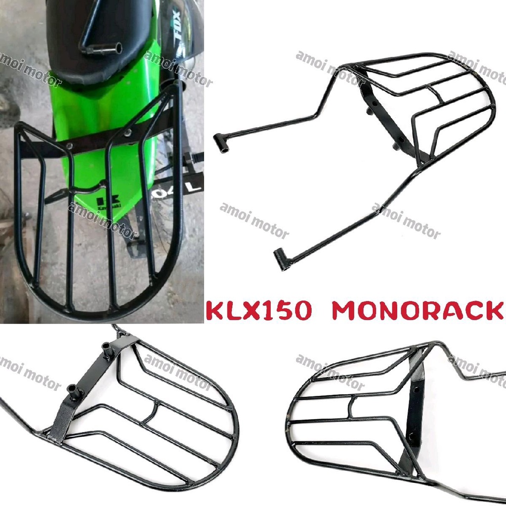 KLX150 MONORACK HEAVY DUTY TOP BOX RACK CARRIER KLX150 NO WITH SCREW ...