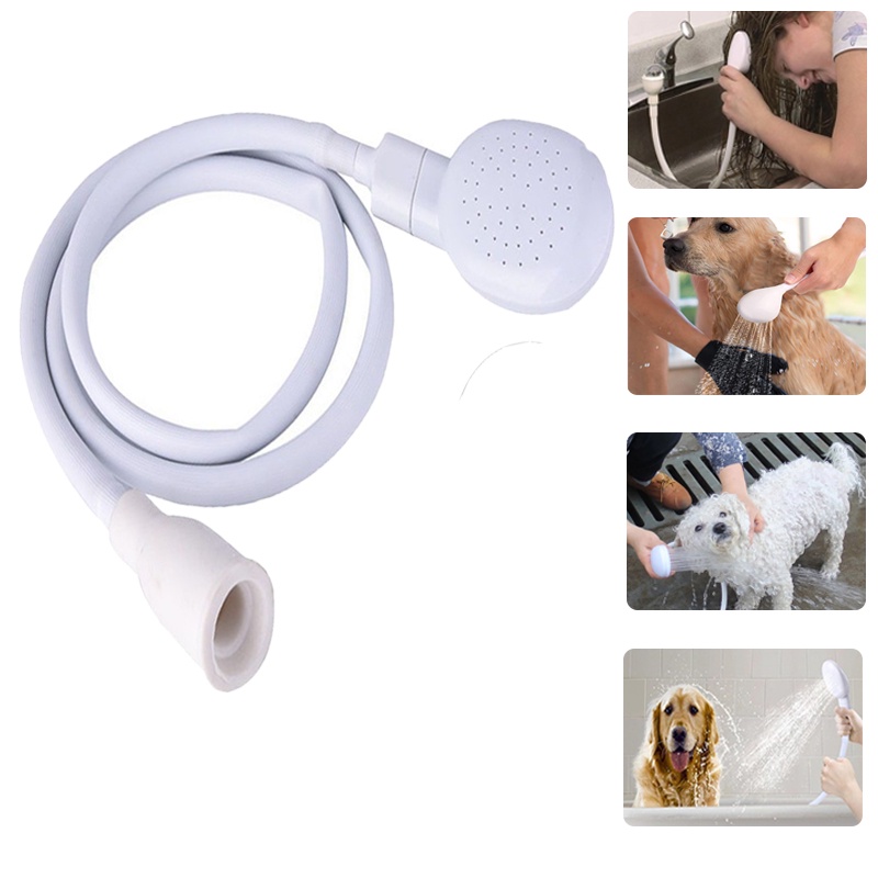 Portable Handheld Pet Shower Head Dog Cat Shampoo Showerhead Bathroom ...