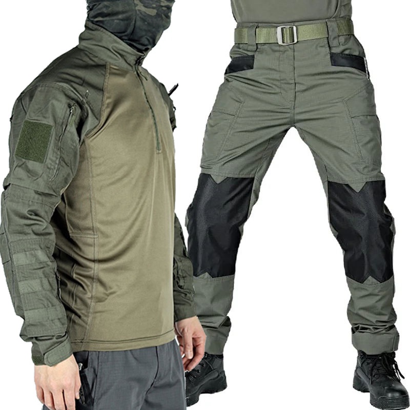 Military Training Set Men Paintball Special Forces Assault Frog Suit ...