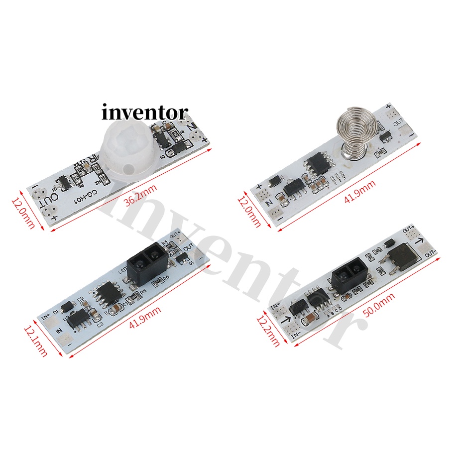 Short Distance Scan Sensor Capacitive Touch Sensor Switch PIR Motion ...