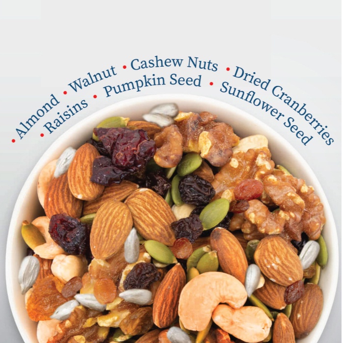 Roasted More Nuts Less Raisin (Mega Roasted Mixed Nuts) Mix Nut mixed nut kacang campur Daily ...