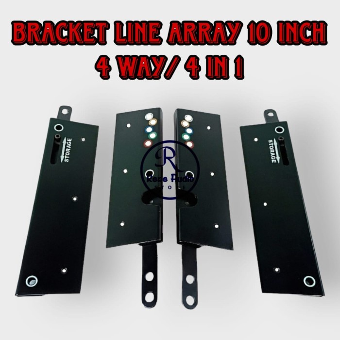 Bracket Line Array 4 in 1 Speaker Box Size 10 '''4WAY/Quality 4x1 ...