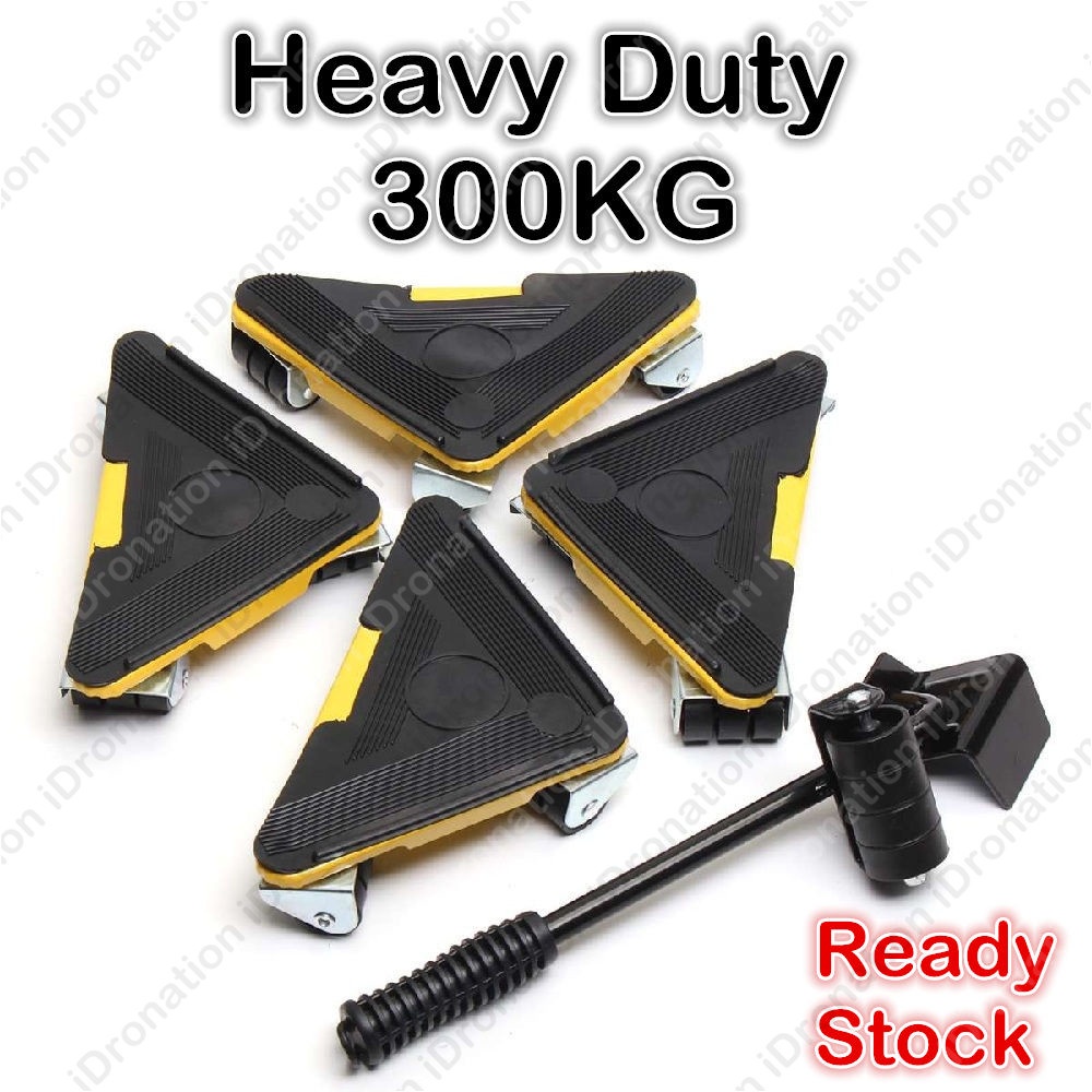 4PC Furniture Mover Lifter Cabinet Transport Tool Rolling Heavy Duty ...