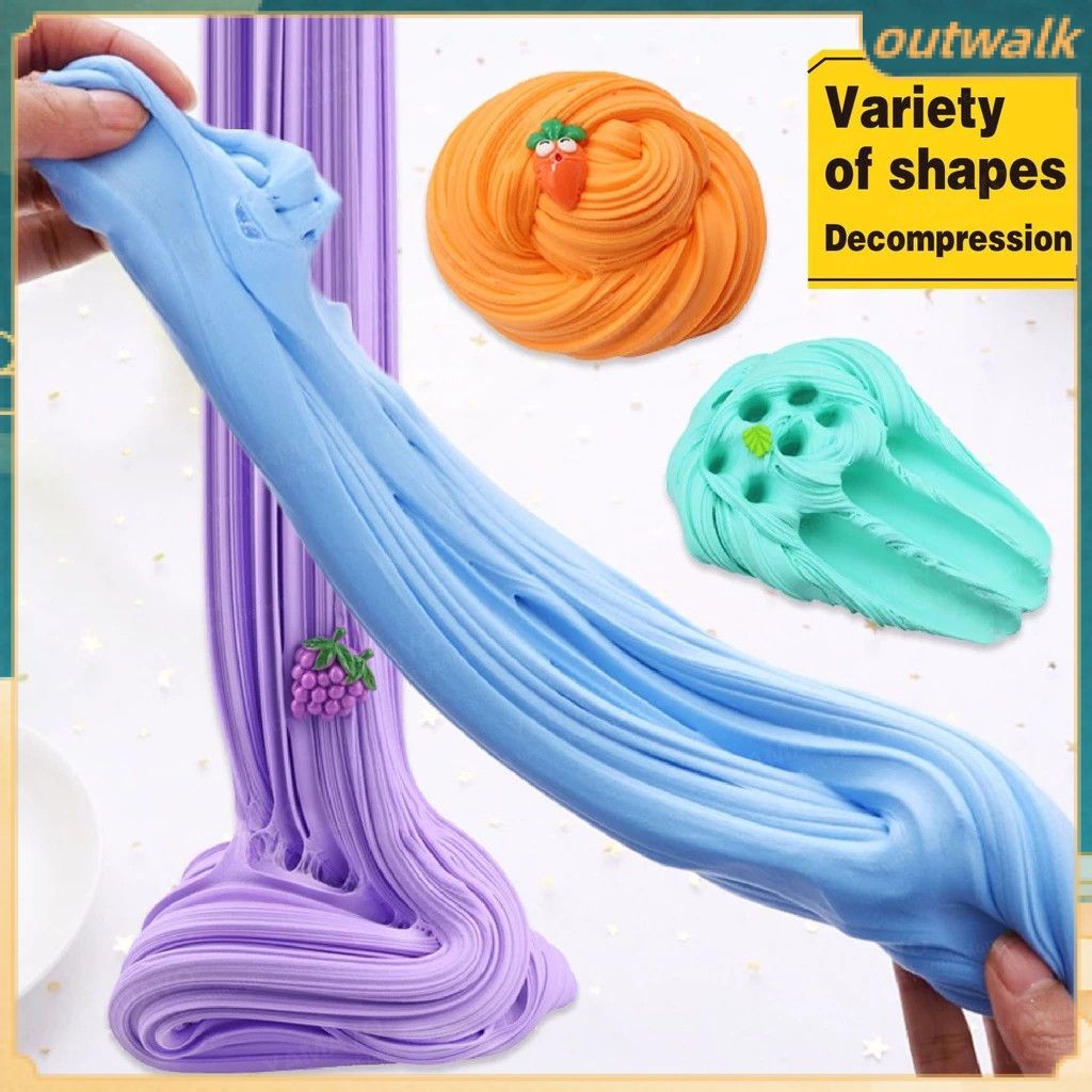⚡FAST SHIPPING⚡⚡ 60ml Fluffy Toys Fluffy Polymer Antistress Charms For ...