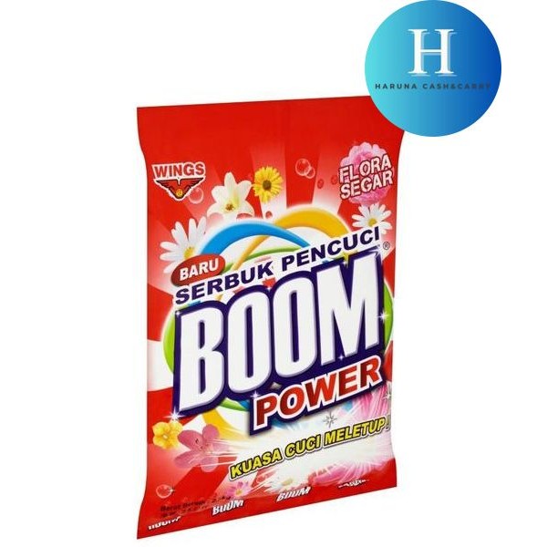Boom Powder Detergent Flora 750g | Shopee Malaysia